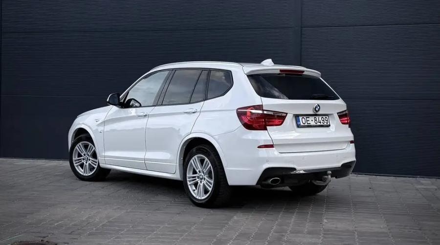 Balts BMW X3 2014 Rīga, ar dzinēja tilpumu 2.00 L un nobraukumu 201 tūkst. km par 16450 €, foto 4 vietnē AUTOMOTO.COM.LV