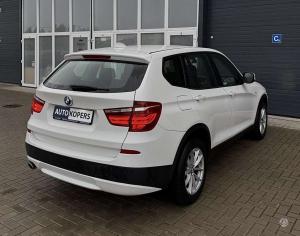 White BMW X3 2014 in Kaunas, with an engine capacity of 2.00 L and mileage of 300 thousand km for 9700 €, photo 7 on AUTOMOTO.COM.LV