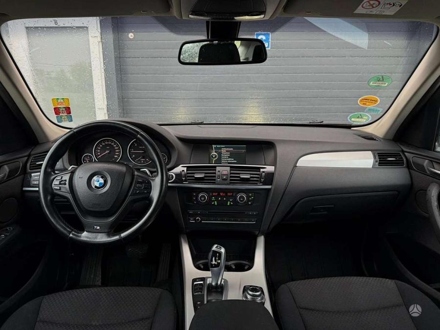 White BMW X3 2014 in Kaunas, with an engine capacity of 2.00 L and mileage of 300 thousand km for 9700 €, photo 10 on AUTOMOTO.COM.LV