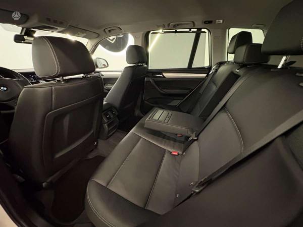 White BMW X3 2014 in Marijampole, with an engine capacity of 2.00 L and mileage of 218 thousand km for 12650 €, photo 6 on AUTOMOTO.COM.LV