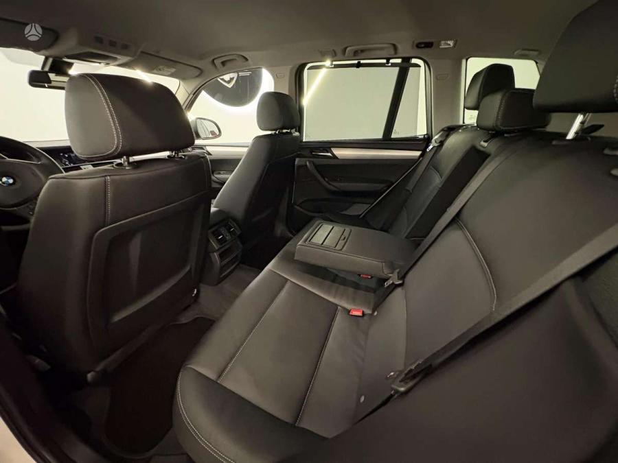 White BMW X3 2014 in Marijampole, with an engine capacity of 2.00 L and mileage of 218 thousand km for 12650 €, photo 7 on AUTOMOTO.COM.LV
