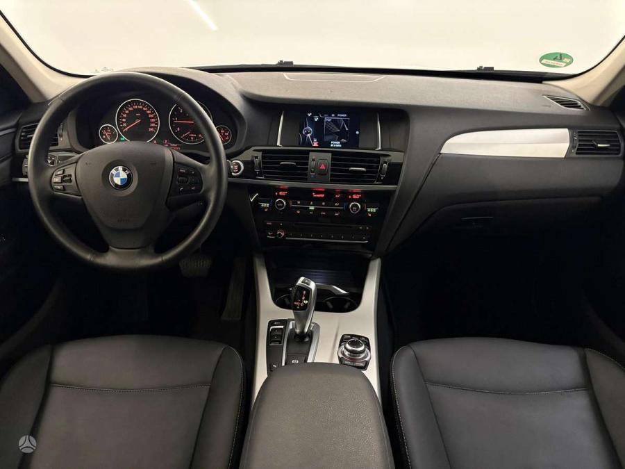 White BMW X3 2014 in Marijampole, with an engine capacity of 2.00 L and mileage of 218 thousand km for 12650 €, photo 12 on AUTOMOTO.COM.LV