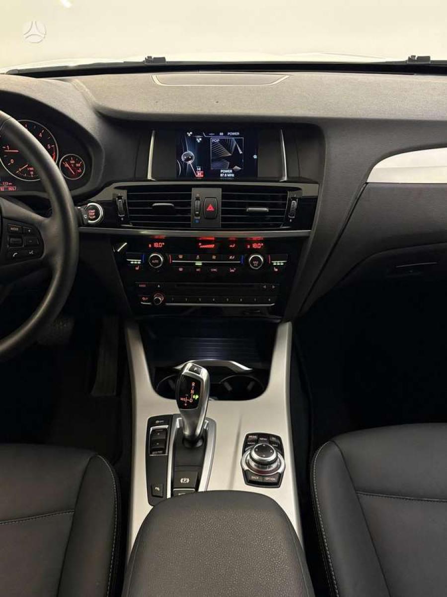 White BMW X3 2014 in Marijampole, with an engine capacity of 2.00 L and mileage of 218 thousand km for 12650 €, photo 13 on AUTOMOTO.COM.LV