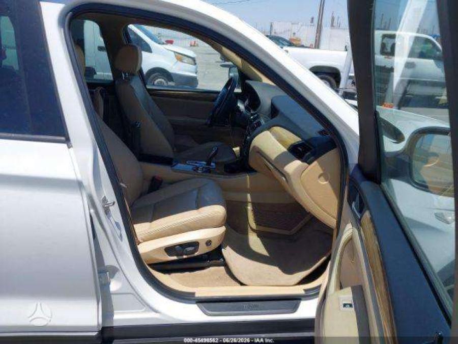 Balts BMW X3 2014 Klaipėda, ar dzinēja tilpumu 2.00 L un nobraukumu 169 tūkst. km par 4050 €, foto 6 vietnē AUTOMOTO.COM.LV