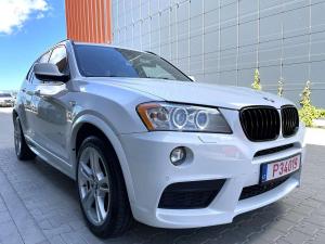 Balts BMW X3 2014 Klaipėda, ar dzinēja tilpumu 2.98 L un nobraukumu 252 tūkst. km par 11000 €, foto  vietnē AUTOMOTO.COM.LV