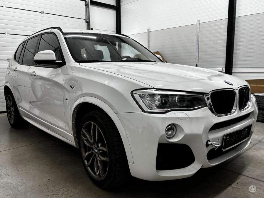 White BMW X3 2014 in Utena, with an engine capacity of 2.00 L and mileage of 290 thousand km for 9600 €, photo 1 on AUTOMOTO.COM.LV
