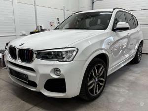 White BMW X3 2014 in Utena, with an engine capacity of 2.00 L and mileage of 290 thousand km for 9600 €, photo 3 on AUTOMOTO.COM.LV