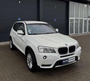 Balts BMW X3 2014 Kauņa, ar dzinēja tilpumu 2.00 L un nobraukumu 300 tūkst. km par 8999 €, foto  vietnē AUTOMOTO.COM.LV