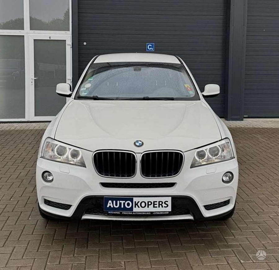 Balts BMW X3 2014 Kauņa, ar dzinēja tilpumu 2.00 L un nobraukumu 300 tūkst. km par 8999 €, foto 3 vietnē AUTOMOTO.COM.LV