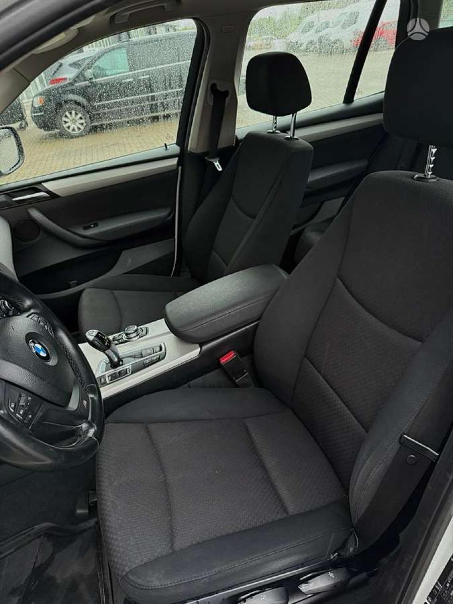 Balts BMW X3 2014 Kauņa, ar dzinēja tilpumu 2.00 L un nobraukumu 300 tūkst. km par 8999 €, foto 8 vietnē AUTOMOTO.COM.LV