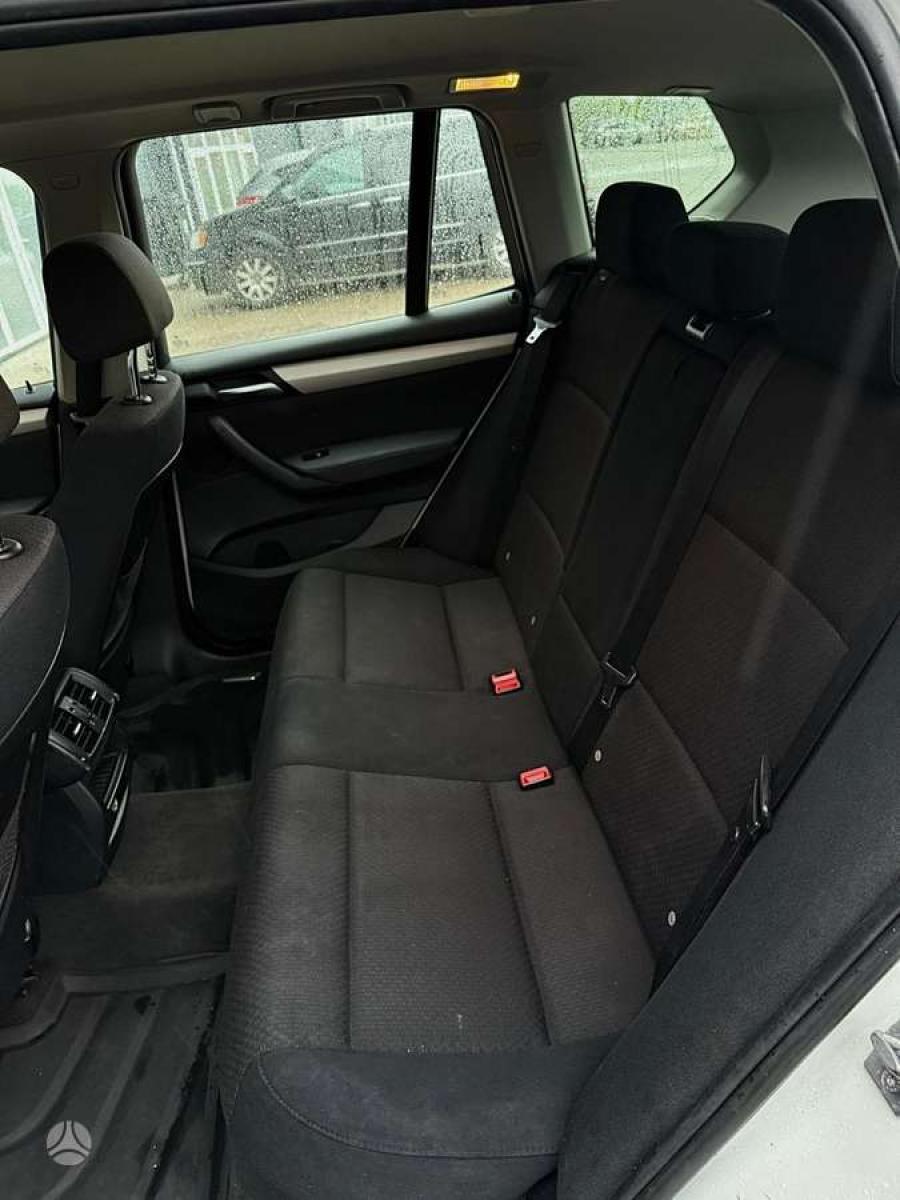 Balts BMW X3 2014 Kauņa, ar dzinēja tilpumu 2.00 L un nobraukumu 300 tūkst. km par 8999 €, foto 9 vietnē AUTOMOTO.COM.LV