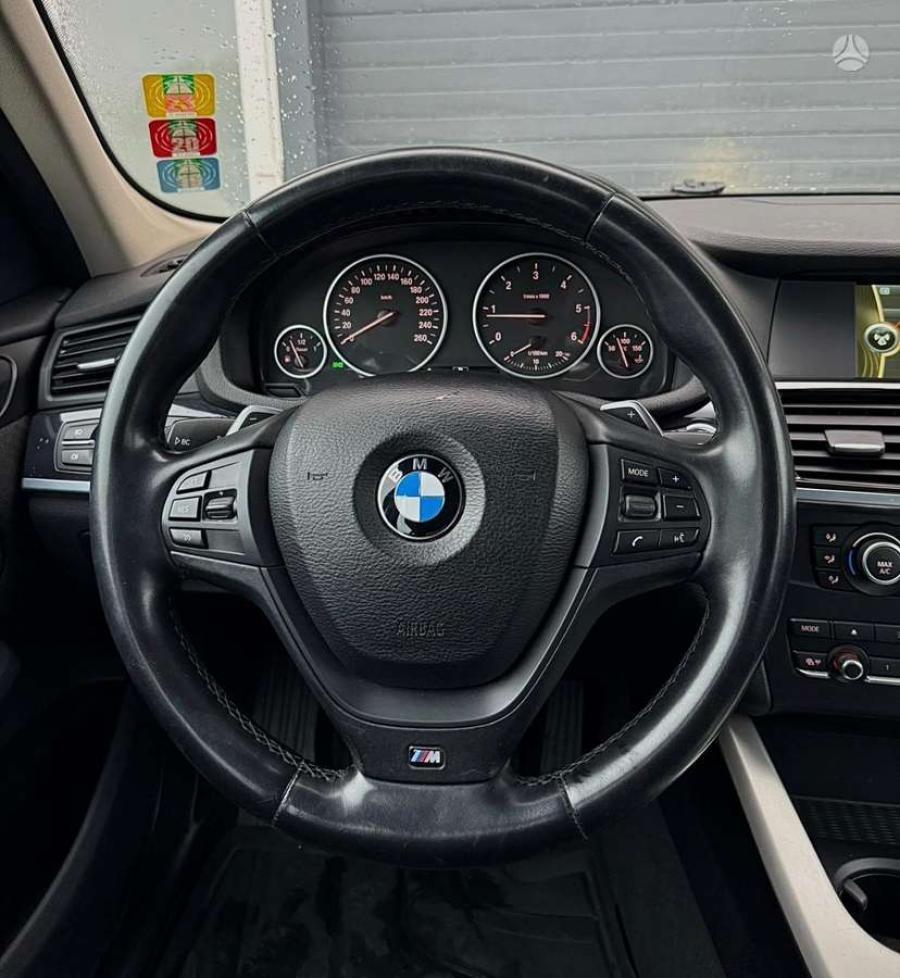 Balts BMW X3 2014 Kauņa, ar dzinēja tilpumu 2.00 L un nobraukumu 300 tūkst. km par 8999 €, foto 11 vietnē AUTOMOTO.COM.LV