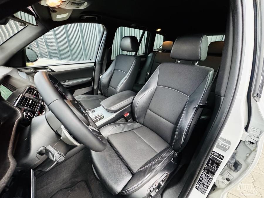 White BMW X3 2014 in Kaunas, with an engine capacity of 2.00 L and mileage of 215 thousand km for 15400 €, photo 15 on AUTOMOTO.COM.LV