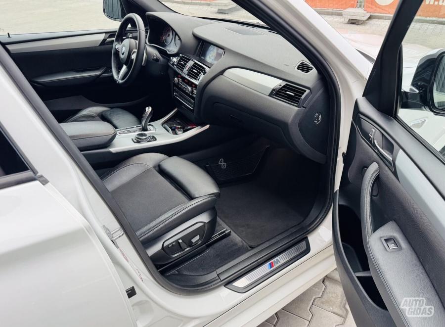 White BMW X3 2014 in Kaunas, with an engine capacity of 2.00 L and mileage of 215 thousand km for 15400 €, photo 17 on AUTOMOTO.COM.LV