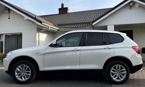 White BMW X3 2014 in Kaunas, with an engine capacity of 2.00 L and mileage of 230 thousand km for 8750 €, photo 6 on AUTOMOTO.COM.LV
