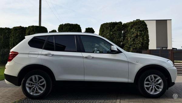 White BMW X3 2014 in Kaunas, with an engine capacity of 2.00 L and mileage of 230 thousand km for 8750 €, photo 8 on AUTOMOTO.COM.LV