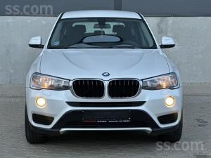 White BMW X3 2015 in Riga, with an engine capacity of 2.00 L and mileage of 0 thousand km for 3790 €, photo 2 on AUTOMOTO.COM.LV