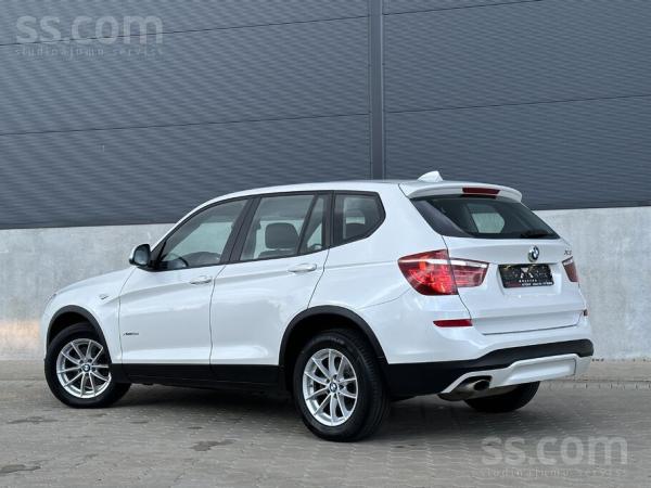 White BMW X3 2015 in Riga, with an engine capacity of 2.00 L and mileage of 0 thousand km for 3790 €, photo 4 on AUTOMOTO.COM.LV