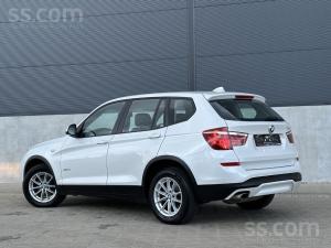 White BMW X3 2015 in Riga, with an engine capacity of 2.00 L and mileage of 0 thousand km for 3790 €, photo 4 on AUTOMOTO.COM.LV