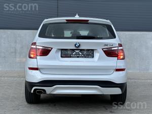 White BMW X3 2015 in Riga, with an engine capacity of 2.00 L and mileage of 0 thousand km for 3790 €, photo 5 on AUTOMOTO.COM.LV