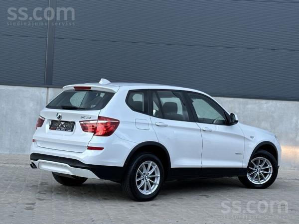 White BMW X3 2015 in Riga, with an engine capacity of 2.00 L and mileage of 0 thousand km for 3790 €, photo 6 on AUTOMOTO.COM.LV
