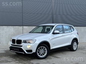 White BMW X3 2015 in Riga, with an engine capacity of 2.00 L and mileage of 0 thousand km for 3790 €, photo 7 on AUTOMOTO.COM.LV