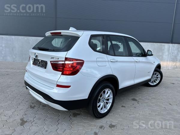 White BMW X3 2015 in Riga, with an engine capacity of 2.00 L and mileage of 0 thousand km for 3790 €, photo 8 on AUTOMOTO.COM.LV