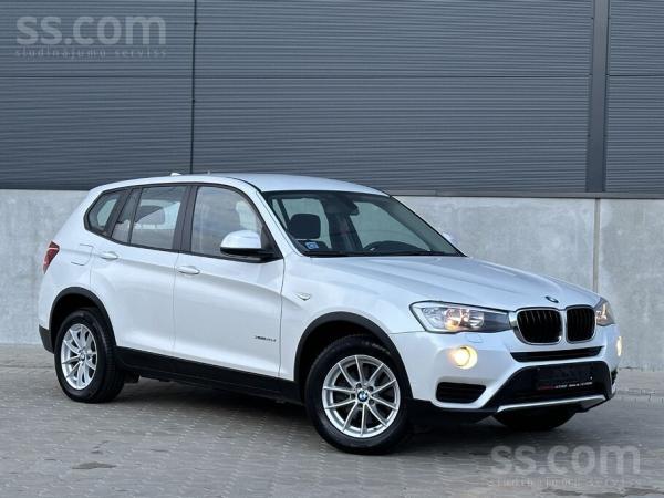 White BMW X3 2015 in Riga, with an engine capacity of 2.00 L and mileage of 0 thousand km for 3790 €, photo 9 on AUTOMOTO.COM.LV