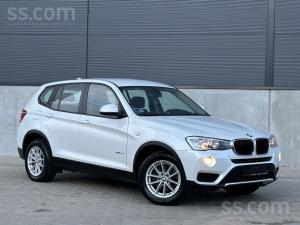 White BMW X3 2015 in Riga, with an engine capacity of 2.00 L and mileage of 0 thousand km for 3790 €, photo 9 on AUTOMOTO.COM.LV