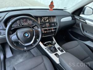 White BMW X3 2015 in Riga, with an engine capacity of 2.00 L and mileage of 0 thousand km for 3790 €, photo 16 on AUTOMOTO.COM.LV