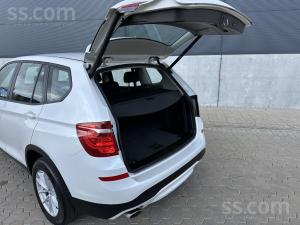 White BMW X3 2015 in Riga, with an engine capacity of 2.00 L and mileage of 0 thousand km for 3790 €, photo 27 on AUTOMOTO.COM.LV