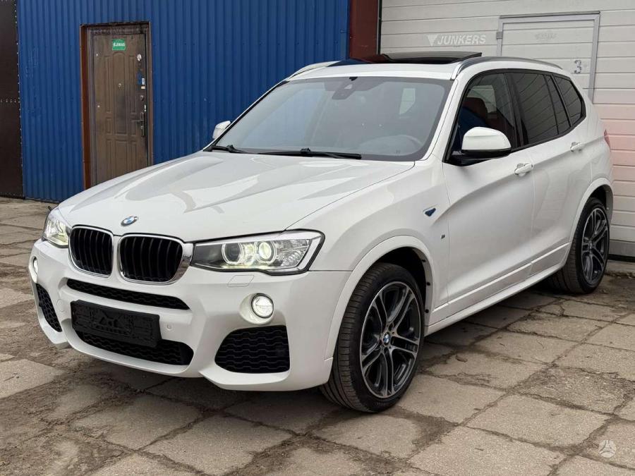 Balts BMW X3 2015 Prienai, ar dzinēja tilpumu 2.00 L un nobraukumu 230 tūkst. km par 15700 €, foto 4 vietnē AUTOMOTO.COM.LV