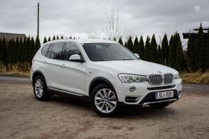 White BMW X3 2015 in Elektrenai, with an engine capacity of 2.00 L and mileage of 257 thousand km for 13800 €, photo  on AUTOMOTO.COM.LV