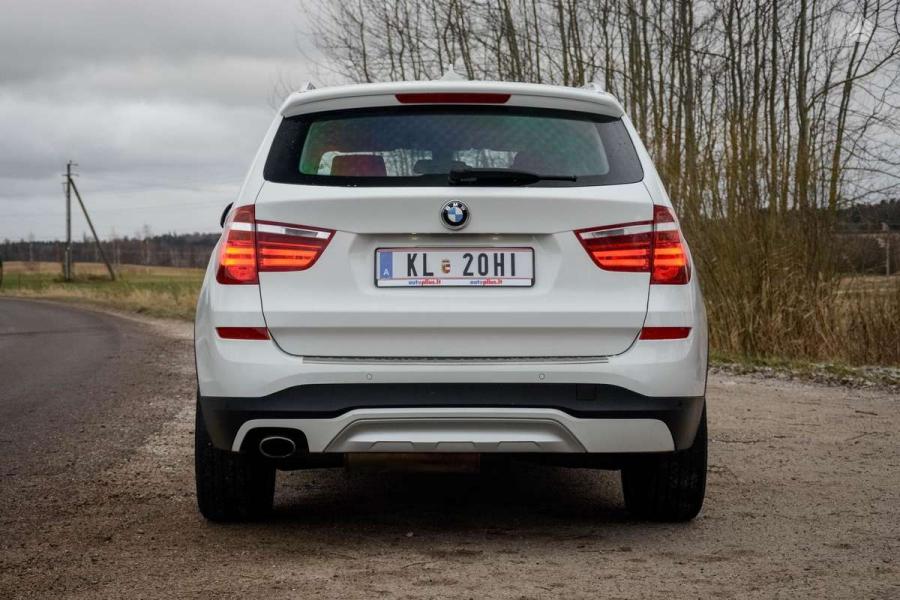 Balts BMW X3 2015 Elektrėnai, ar dzinēja tilpumu 2.00 L un nobraukumu 257 tūkst. km par 13800 €, foto 6 vietnē AUTOMOTO.COM.LV