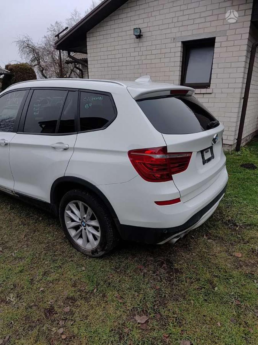 Balts BMW X3 2015 Marijampole, ar dzinēja tilpumu 2.00 L un nobraukumu 149 tūkst. km par 8650 €, foto 8 vietnē AUTOMOTO.COM.LV