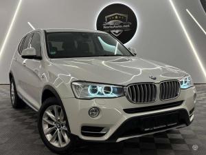 Balts BMW X3 2015 Marijampole, ar dzinēja tilpumu 2.00 L un nobraukumu 216 tūkst. km par 14650 €, foto  vietnē AUTOMOTO.COM.LV