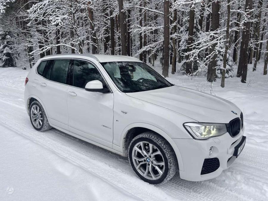 Balts BMW X3 2015 Ukmergė, ar dzinēja tilpumu 2.00 L un nobraukumu 228 tūkst. km par 13800 €, foto 1 vietnē AUTOMOTO.COM.LV