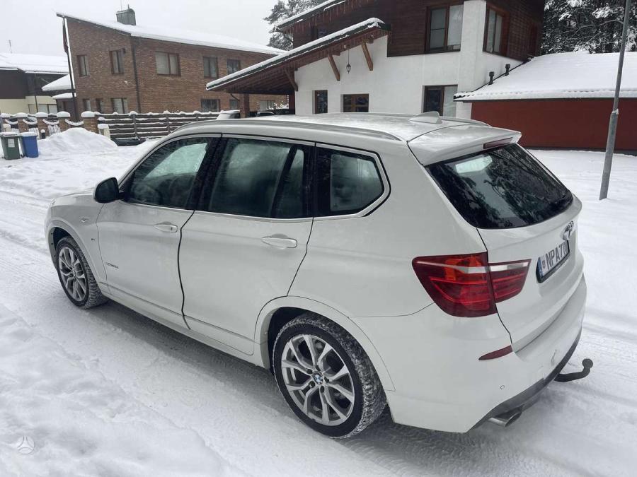 Balts BMW X3 2015 Ukmergė, ar dzinēja tilpumu 2.00 L un nobraukumu 228 tūkst. km par 13800 €, foto 4 vietnē AUTOMOTO.COM.LV
