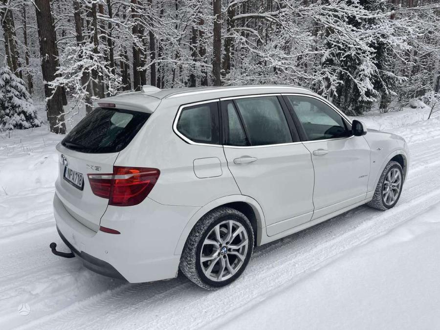 Balts BMW X3 2015 Ukmergė, ar dzinēja tilpumu 2.00 L un nobraukumu 228 tūkst. km par 13800 €, foto 6 vietnē AUTOMOTO.COM.LV