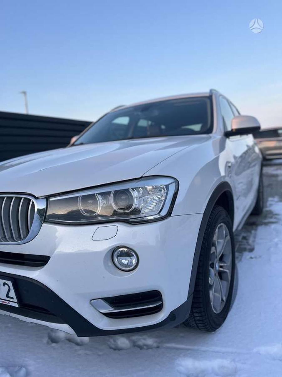 White BMW X3 2015 in Klaipeda, with an engine capacity of 2.00 L and mileage of 290 thousand km for 12800 €, photo 1 on AUTOMOTO.COM.LV