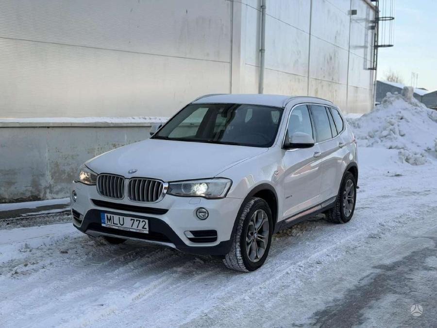 White BMW X3 2015 in Klaipeda, with an engine capacity of 2.00 L and mileage of 290 thousand km for 12800 €, photo 2 on AUTOMOTO.COM.LV