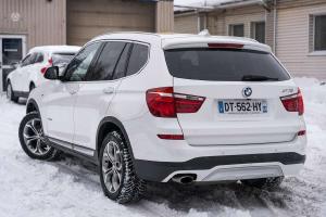 White BMW X3 2015 in Vilnius, with an engine capacity of 2.00 L and mileage of 199 thousand km for 14900 €, photo 4 on AUTOMOTO.COM.LV