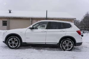White BMW X3 2015 in Vilnius, with an engine capacity of 2.00 L and mileage of 199 thousand km for 14900 €, photo 16 on AUTOMOTO.COM.LV