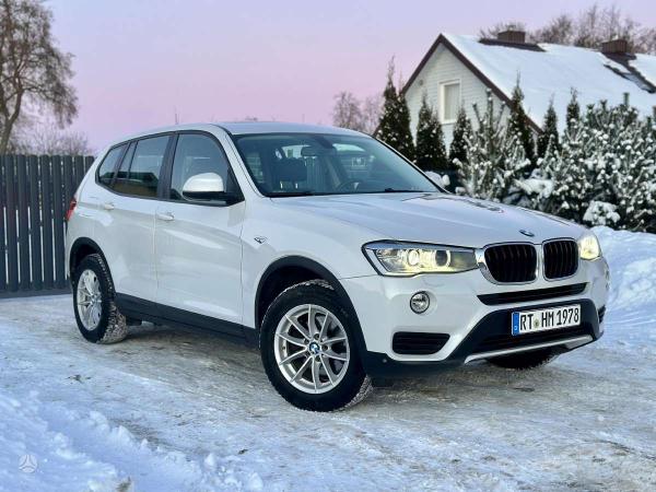 Balts BMW X3 2015 Kėdainiai, ar dzinēja tilpumu 2.00 L un nobraukumu 207 tūkst. km par 14600 €, foto 1 vietnē AUTOMOTO.COM.LV
