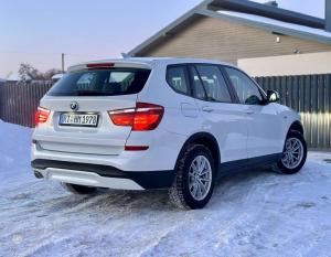 White BMW X3 2015 in Kedainiai, with an engine capacity of 2.00 L and mileage of 207 thousand km for 14600 €, photo 3 on AUTOMOTO.COM.LV