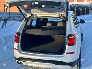 White BMW X3 2015 in Kedainiai, with an engine capacity of 2.00 L and mileage of 207 thousand km for 14600 €, photo 23 on AUTOMOTO.COM.LV
