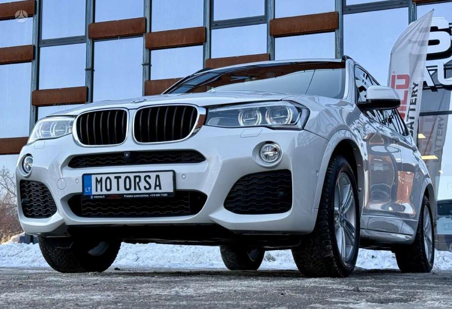 Balts BMW X3 2015 Kauņa, ar dzinēja tilpumu 2.00 L un nobraukumu 254 tūkst. km par 15490 €, foto 1 vietnē AUTOMOTO.COM.LV