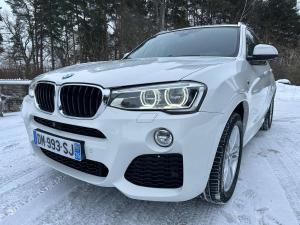 White BMW X3 2015 in Vilnius, with an engine capacity of 2.00 L and mileage of 301 thousand km for 14100 €, photo  on AUTOMOTO.COM.LV
