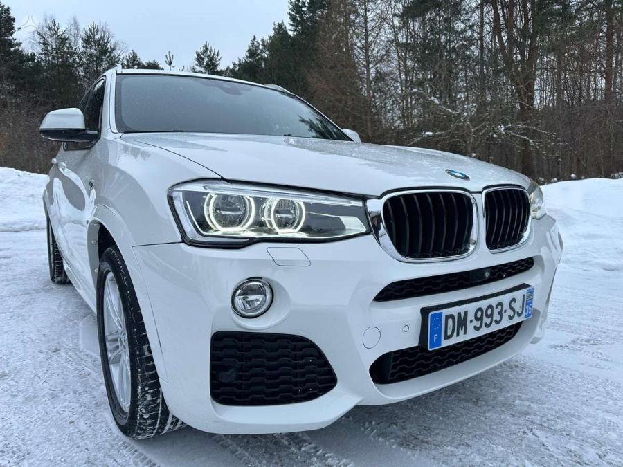 Balts BMW X3 2015 Viļņa, ar dzinēja tilpumu 2.00 L un nobraukumu 301 tūkst. km par 14100 €, foto 16 vietnē AUTOMOTO.COM.LV