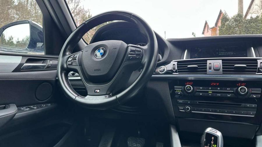 Balts BMW X3 2015 Viļņa, ar dzinēja tilpumu 2.00 L un nobraukumu 301 tūkst. km par 14100 €, foto 20 vietnē AUTOMOTO.COM.LV